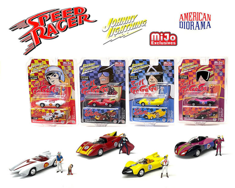 Johnny Lightning 1:64 Mijo Exclusive Speed Racer Assortment with ...