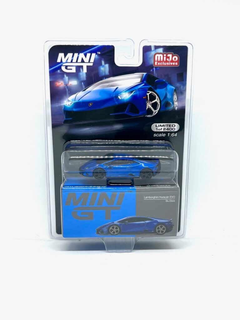 *CHASE* Mini GT 1:64 Mijo Exclusive USA Lamborghini Huracán EVO Blue ...