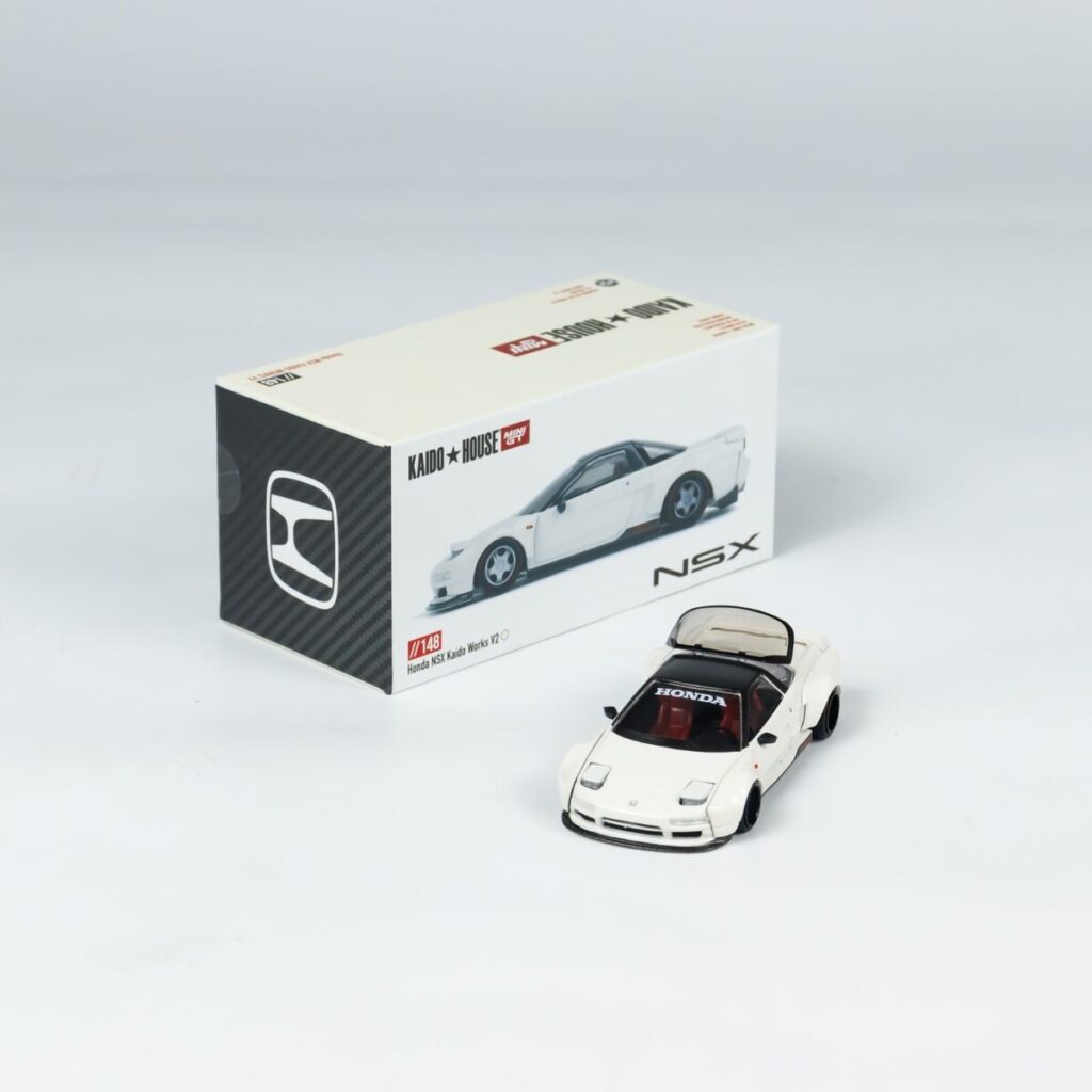 Kaido House x Mini GT 1:64 Honda NSX (NA1) Kaido WORKS V2 – White | HW ...