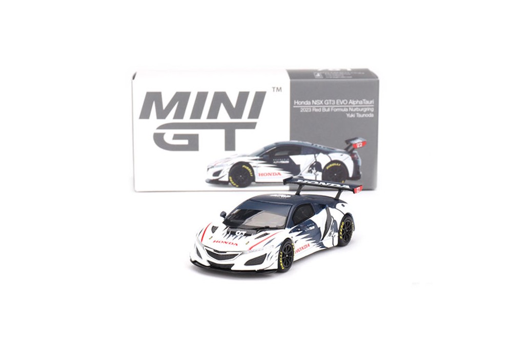 MINI GT 1:64 HONDA NSX GT3 EVO 2023 RED BULL FORMULA NÜRBURGRING ...