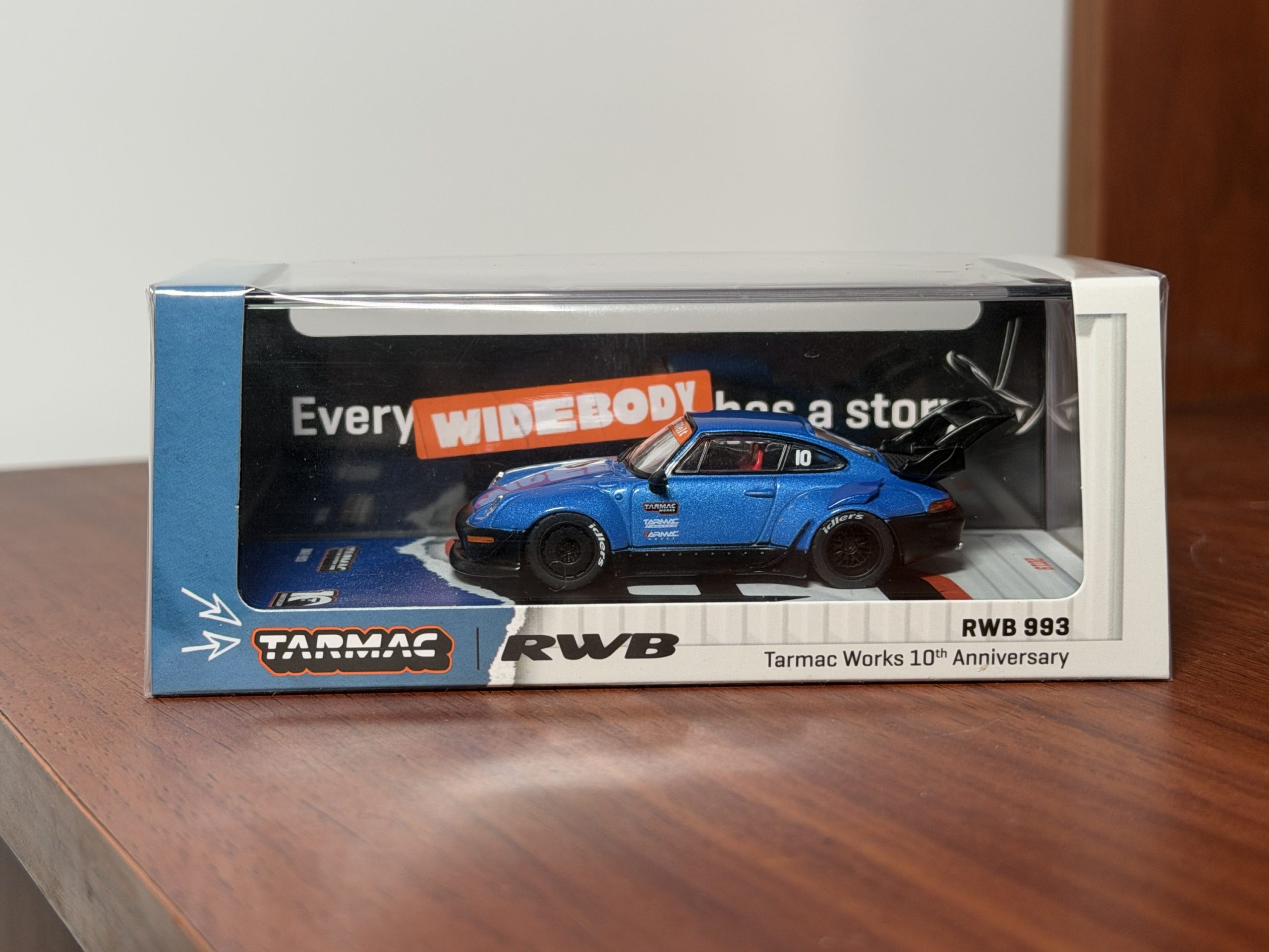 TARMAC WORKS HOBBY64 1/64 RWB 993 Tarmac Works 10th Anniversary | HW Bogotá