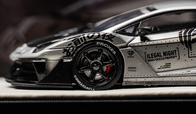 Time Micro 1:64 Lamborghini Aventador lbwk "THE NIGHT IS YOURS" CON ...
