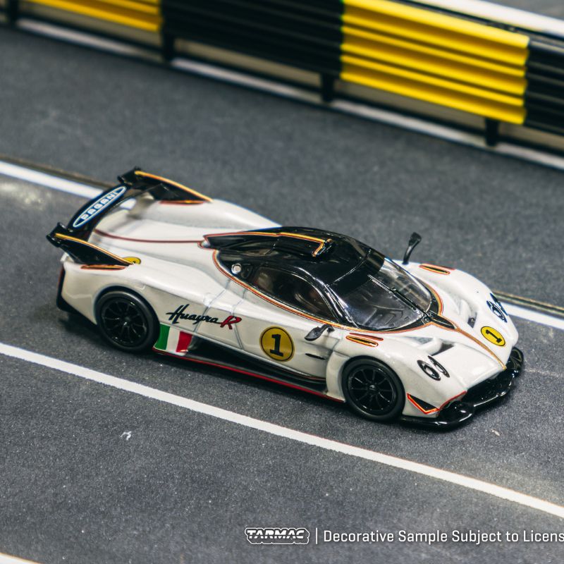 Tarmac Works 1/64 Pagani Huayra R Bianco Benny - LAMLEY Special Edition ...