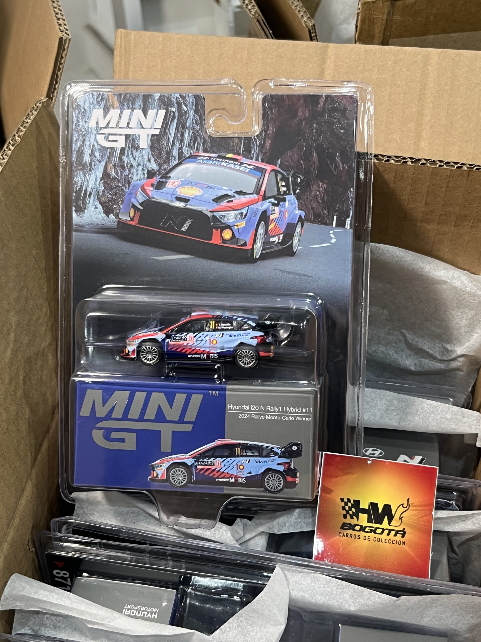 Mini GT 1:64 Hyundai i20 N Rally1 Hybrid #112024 Rallye Monte-Carlo ...