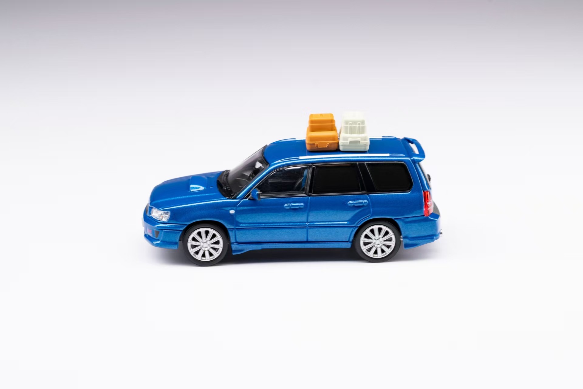 ModelModel 1/64 Subaru Forester SG9 Sti blue | HW Bogotá