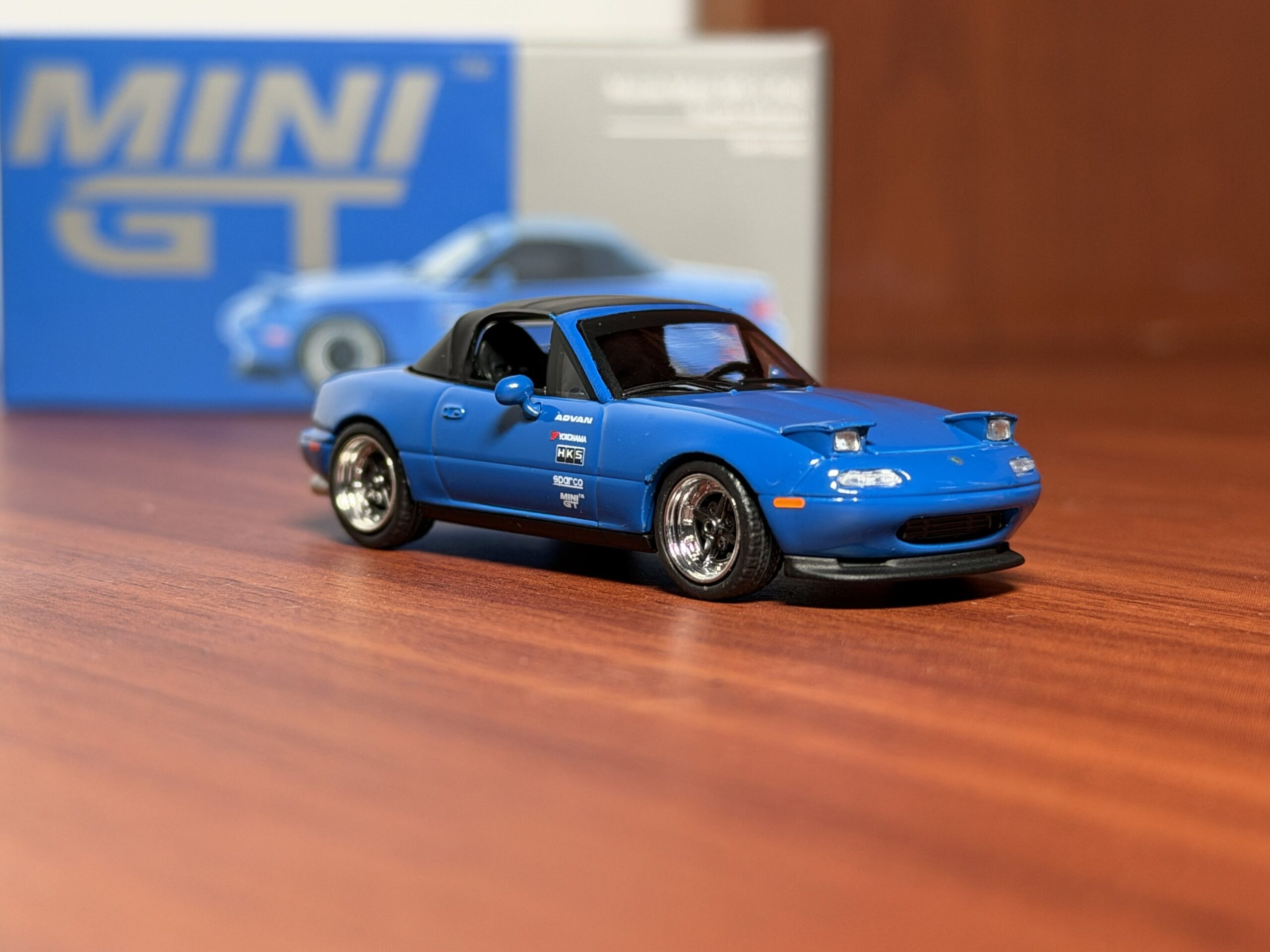 Mazda Miata MX-5 (NA) Tuned Version Dark Blue | HW Bogotá