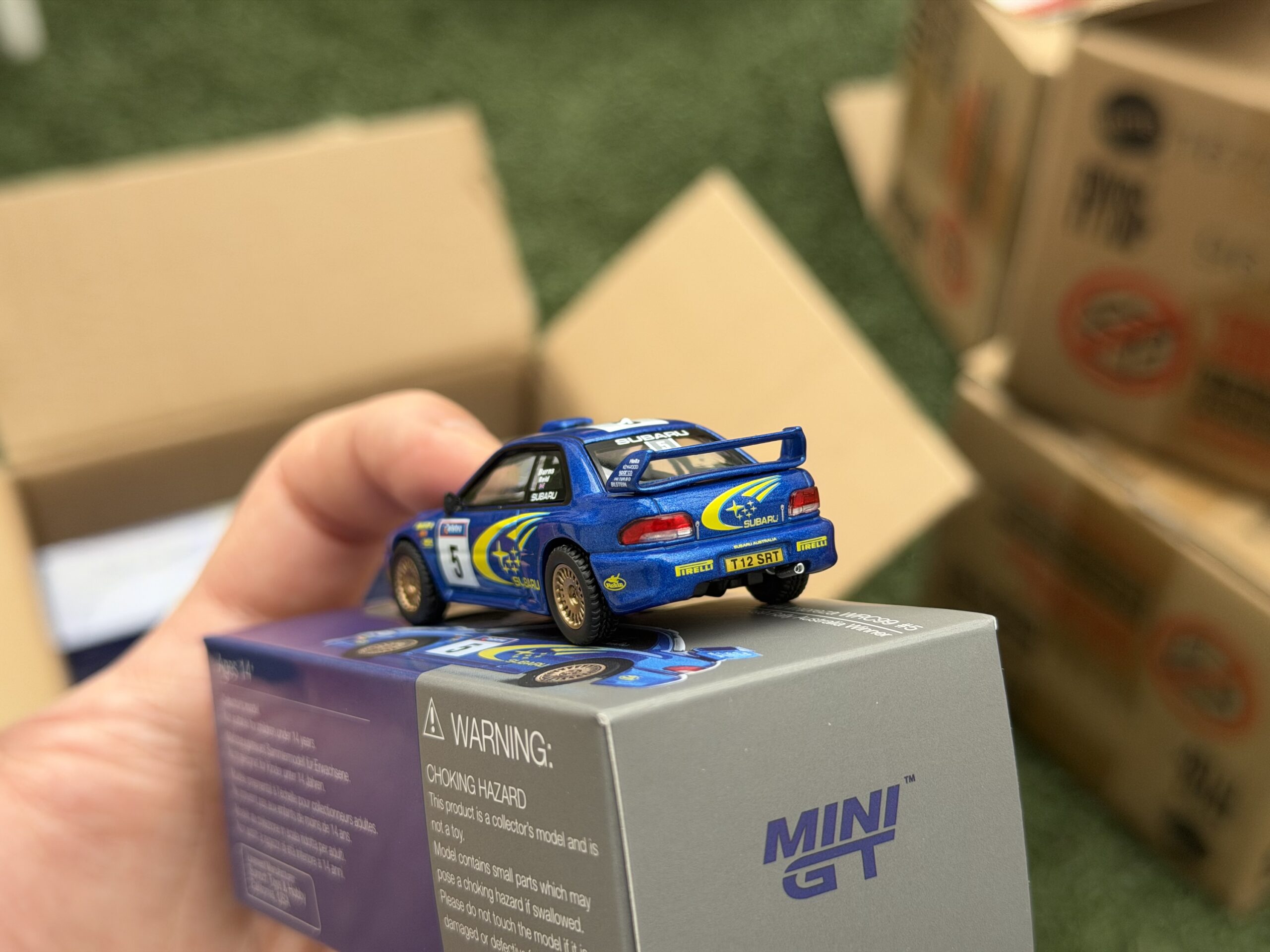 MINI GT 1/64 Subaru Impreza WRC99 – #5 Richard Burns / Robert Reid ...