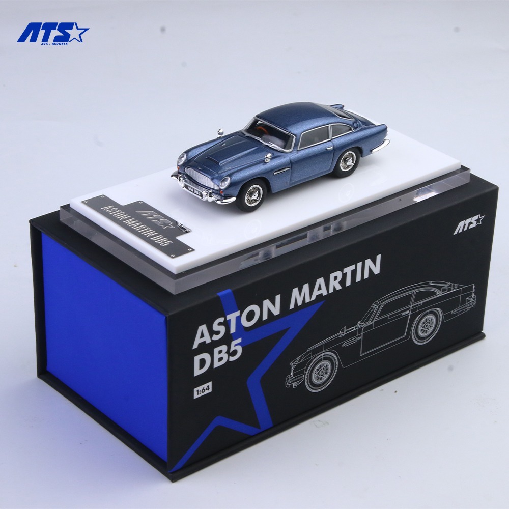 *PREORDEN* ATS 1:64 Aston Martin DB5 - Metallic Blue | HW Bogotá