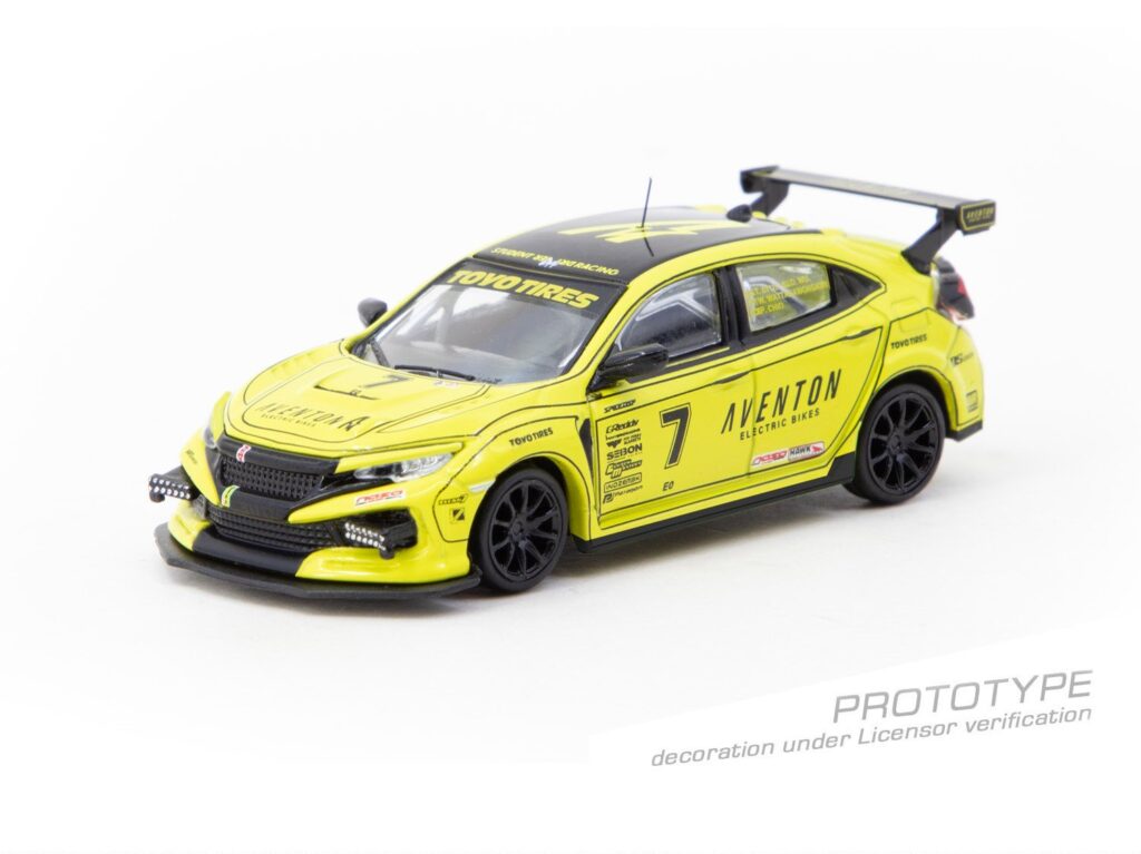 *PREORDEN* Tarmac 1:64 Honda Civic TYPE R FK8 NASA Western Endurance ...