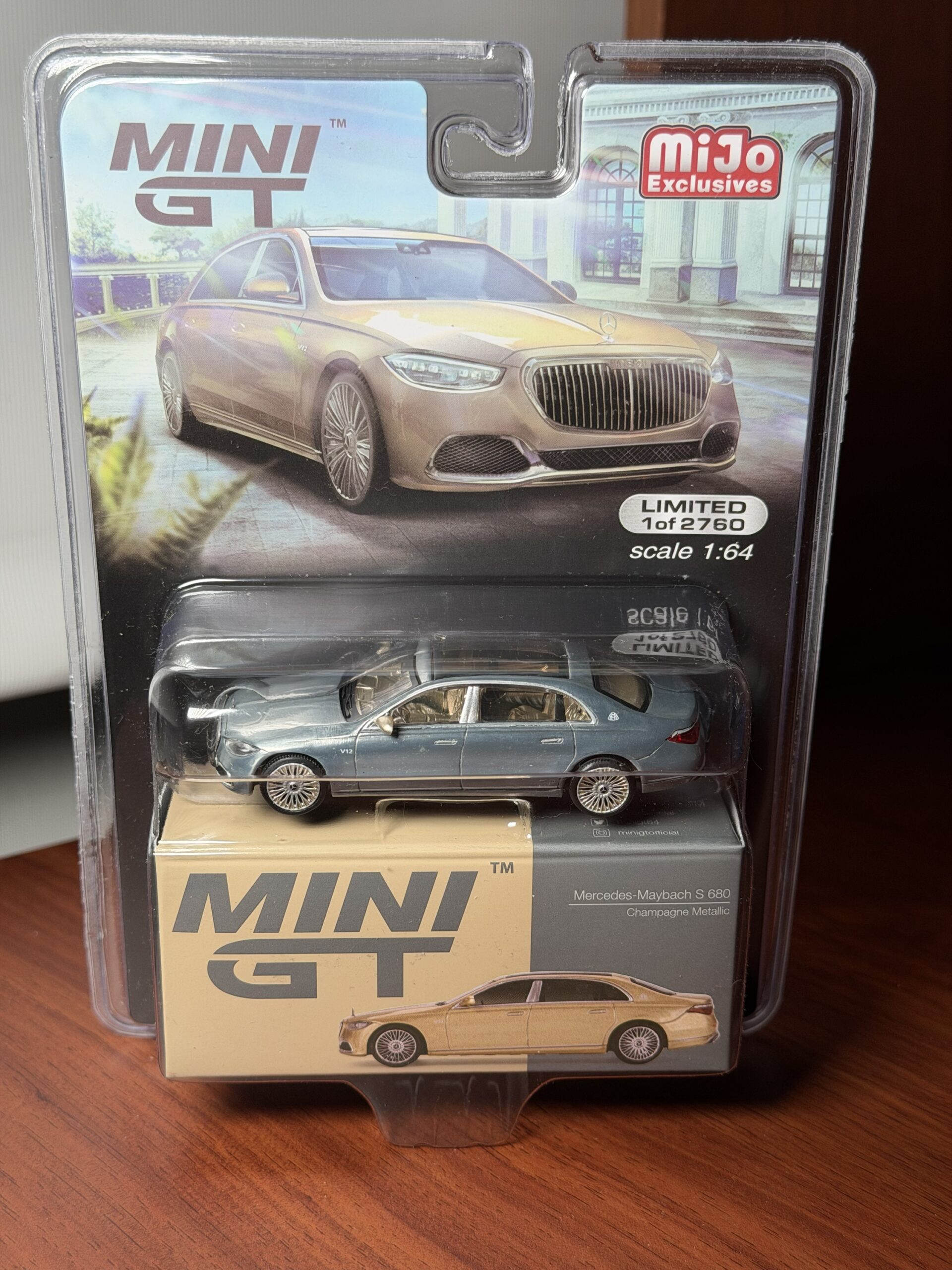 *CHASE* Mini GT 1:64 Mercedes-Maybach S680 – Champagne Metallic – LHD ...