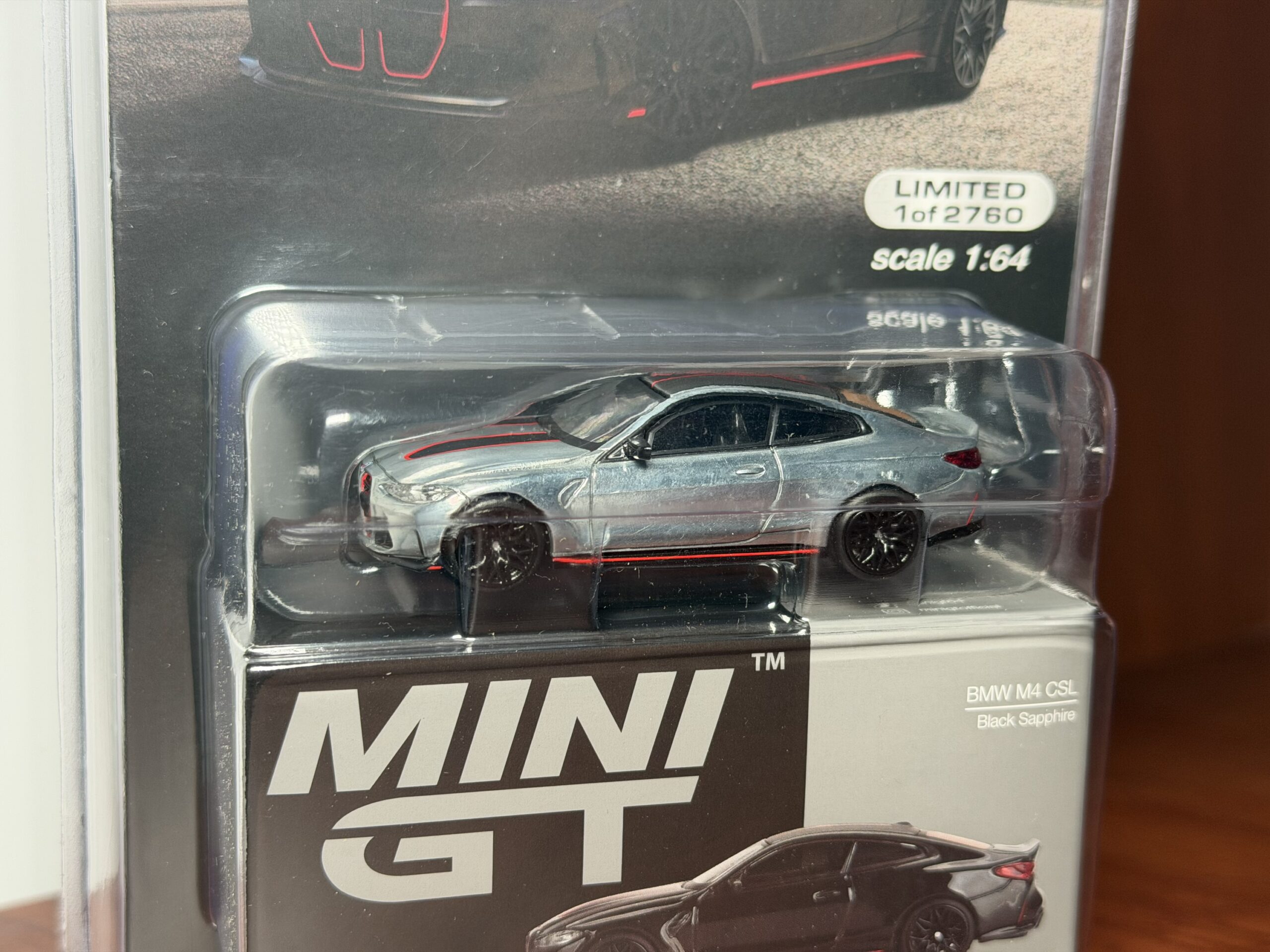 *CHASE* Mini GT 1:64 BMW M4 CSL – Black Sapphire | HW Bogotá