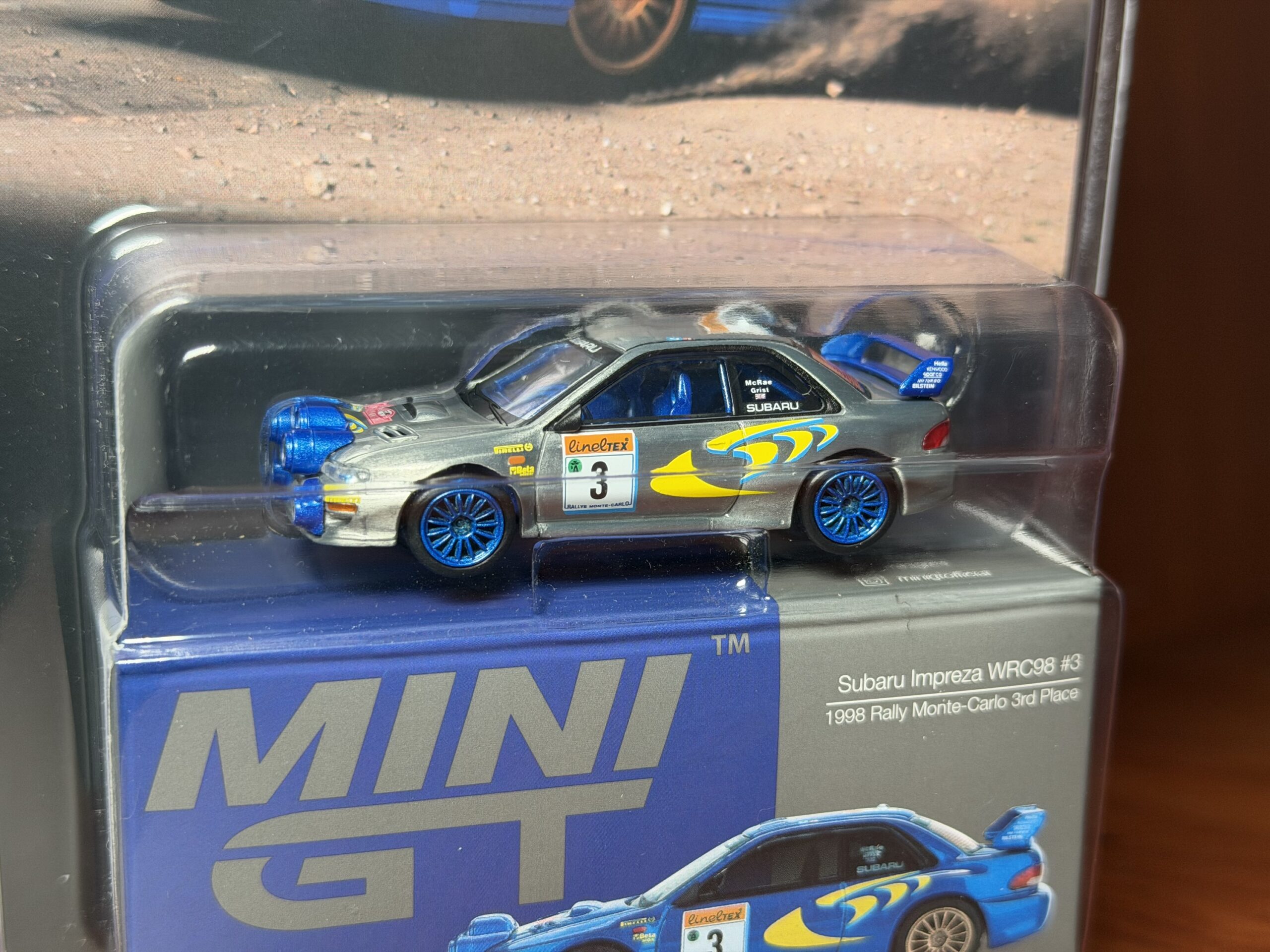 *CHASE* Mini GT 1:64 Subaru Impreza WRC98 1998 Rally Monte-Carlo 3rd ...