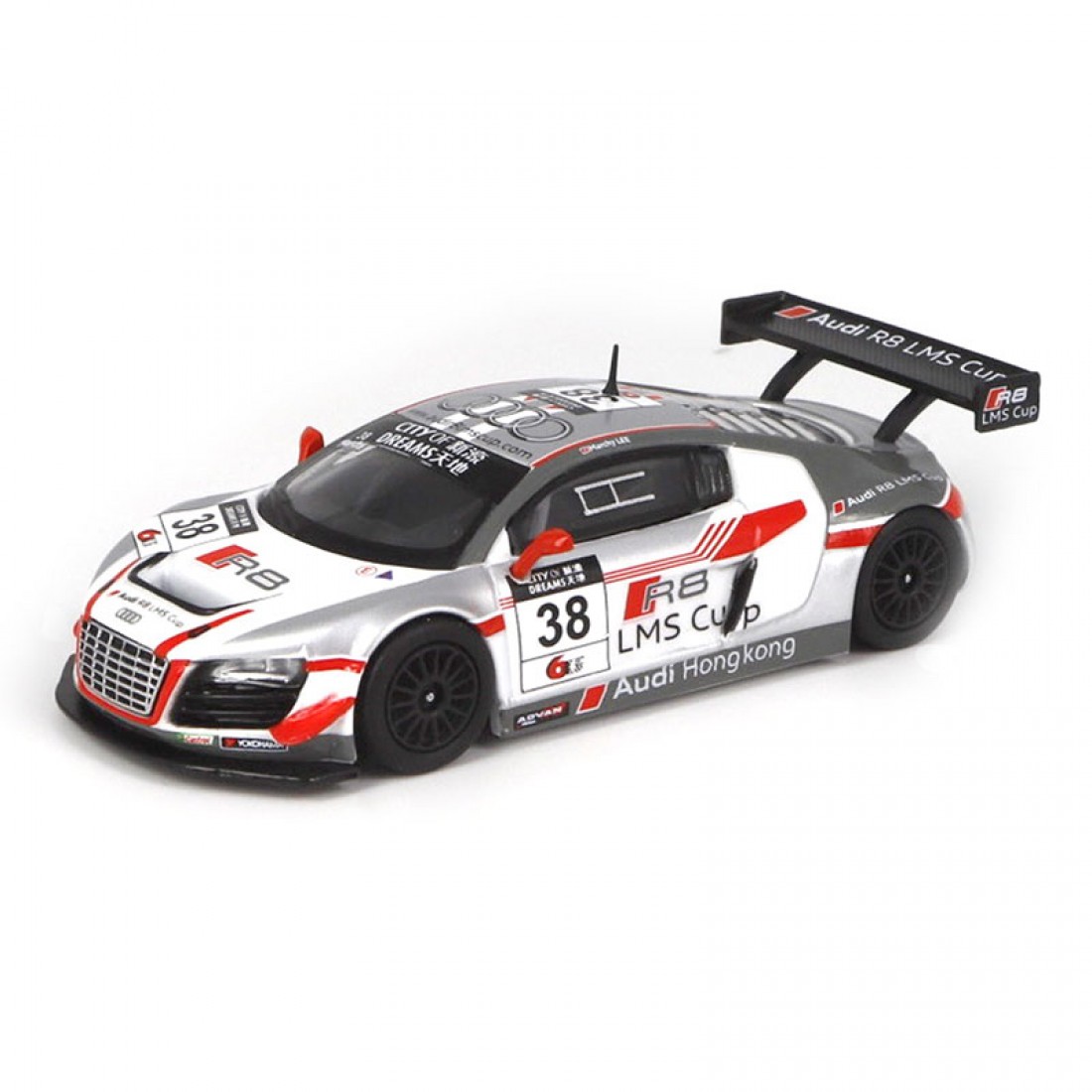 1:64 POP RACE Audi R8 LMS Ultra No.38 Macau GT Cup 2013 Marchy Lee | HW ...