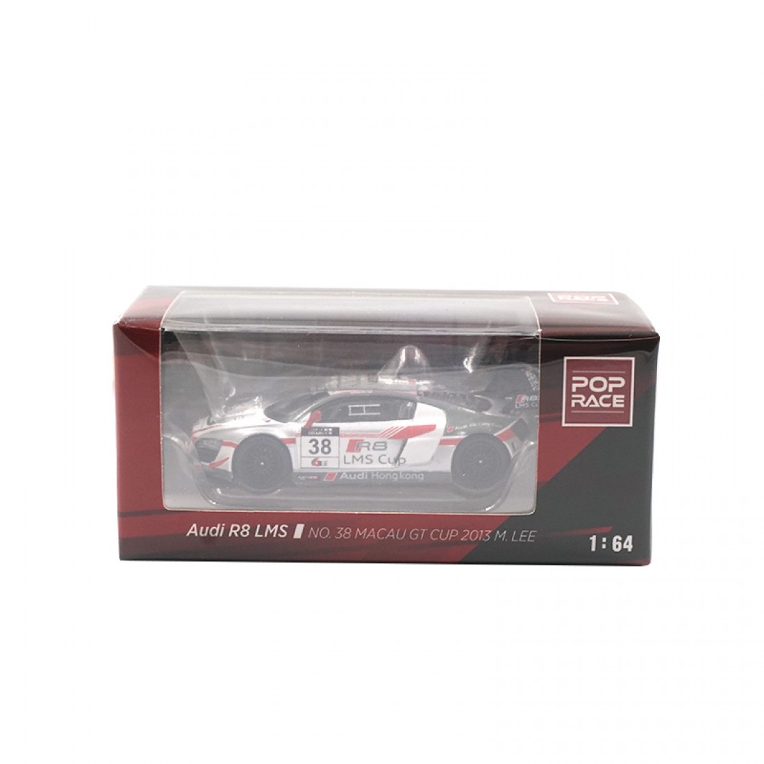 1:64 POP RACE Audi R8 LMS Ultra No.38 Macau GT Cup 2013 Marchy Lee | HW ...