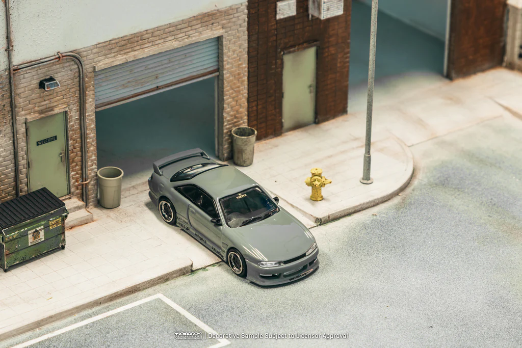 Tarmac Works 1/64 VERTEX Silvia (S 14) Grey - GLOBAL64 | HW Bogotá
