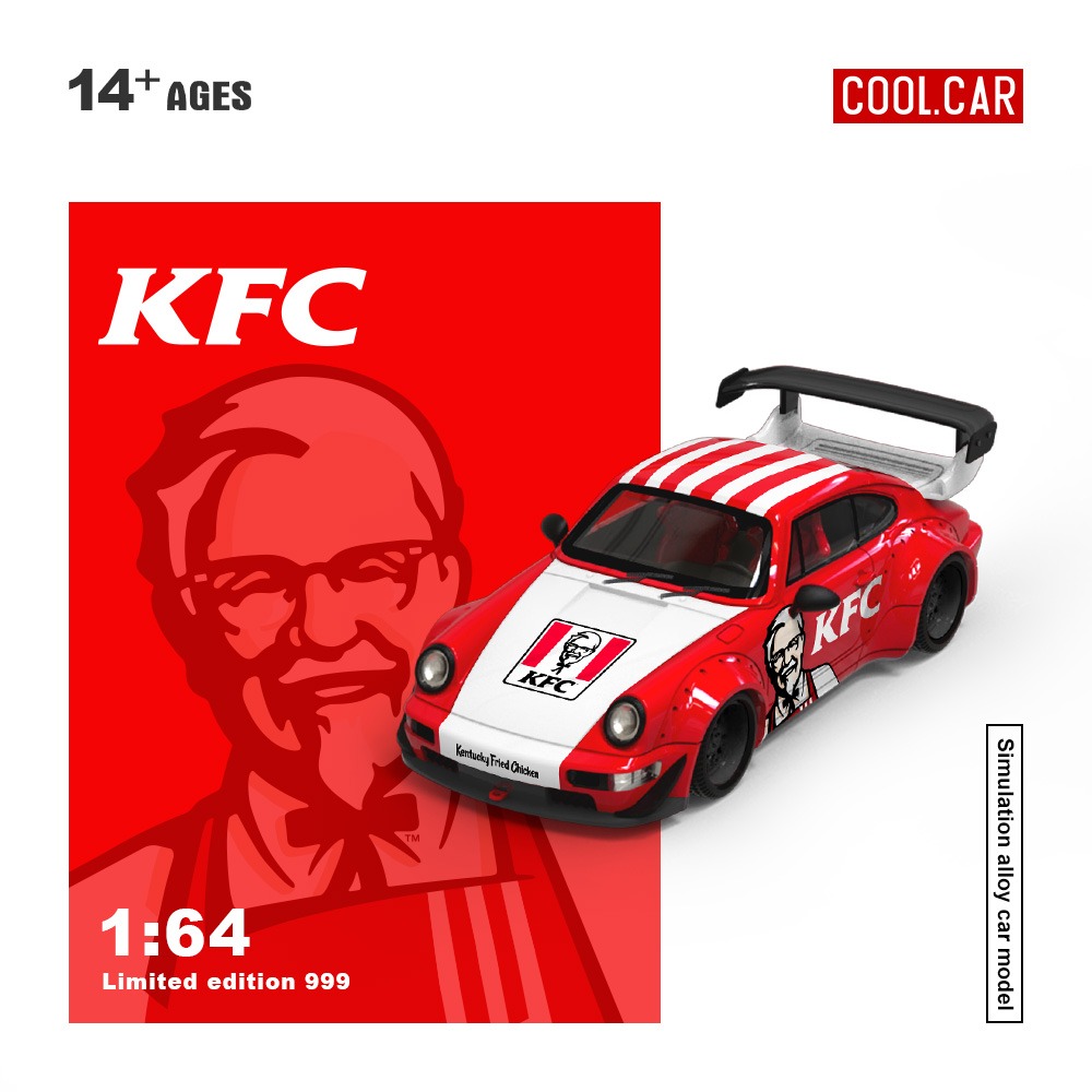 *PREORDEN* Cool Art 1:64 RWB Porsche 964 KFC | HW Bogotá