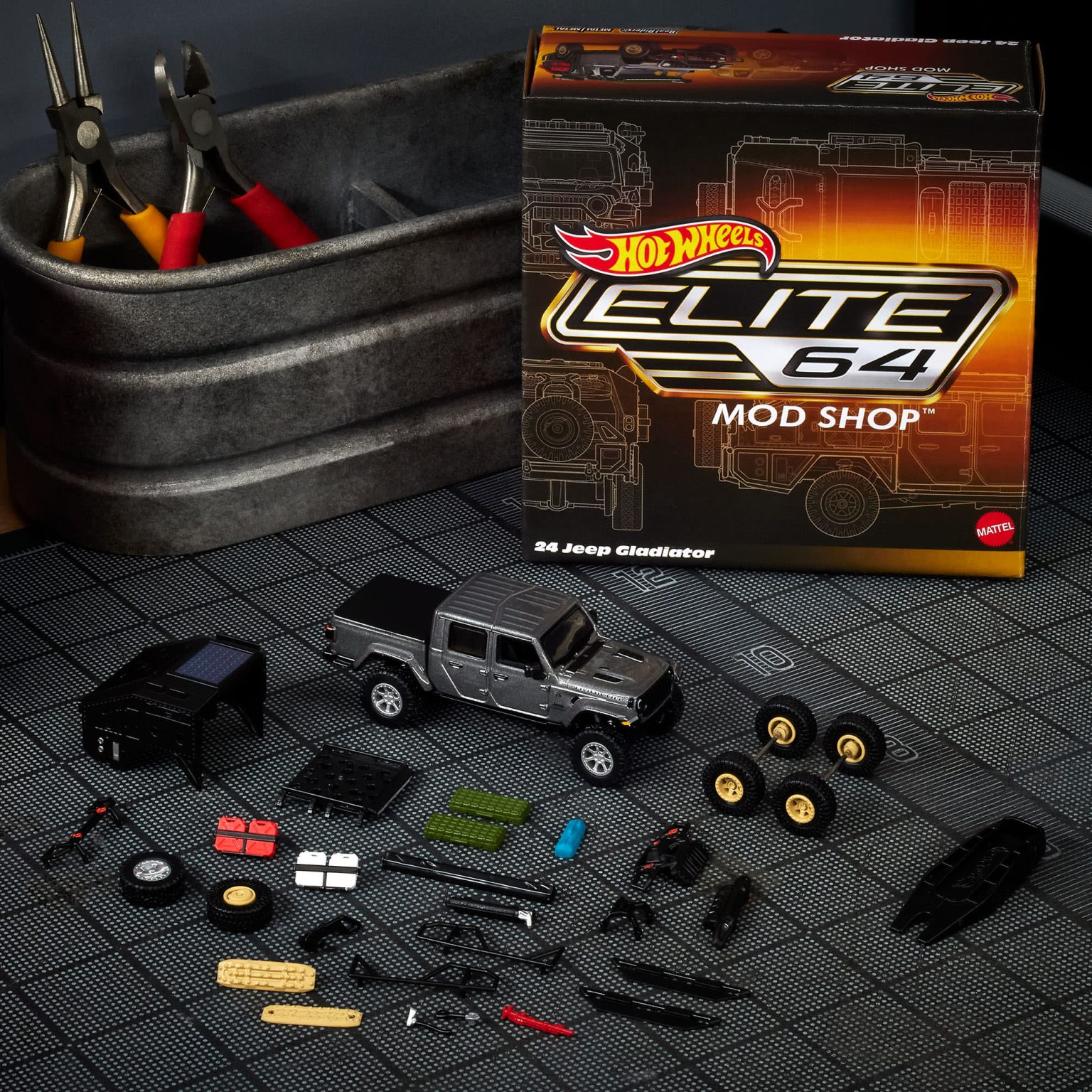 Hot Wheels Elite 64 Mod Shop ’24 Jeep Gladiator | HW Bogotá