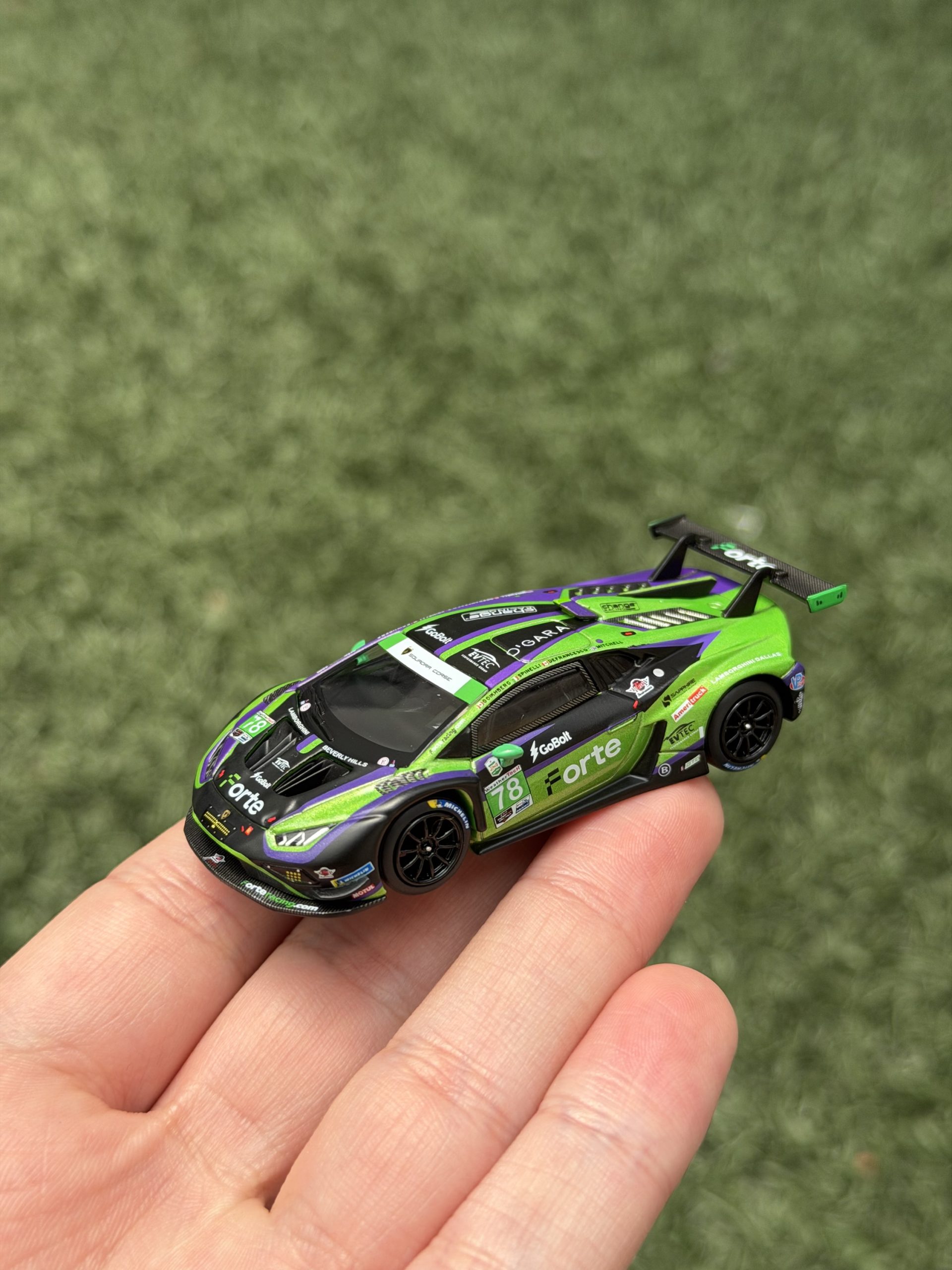 Lamborghini Huracán GT3 EVO2 #78 Forte Racing 2024 IMSA Daytona 24 Hrs ...