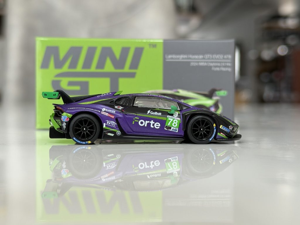 Lamborghini Huracán GT3 EVO2 #78 Forte Racing 2024 IMSA Daytona 24 Hrs ...